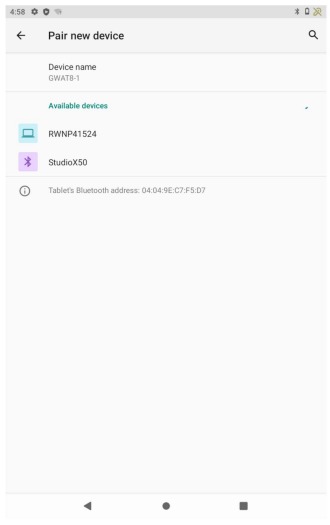 How to setup a new Bluetooth Device. – Gateway Support