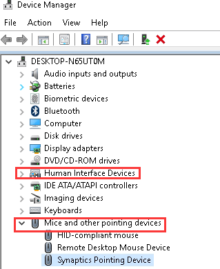 Mouse, Trackpoint, and Touchpad Issue – Gateway Support